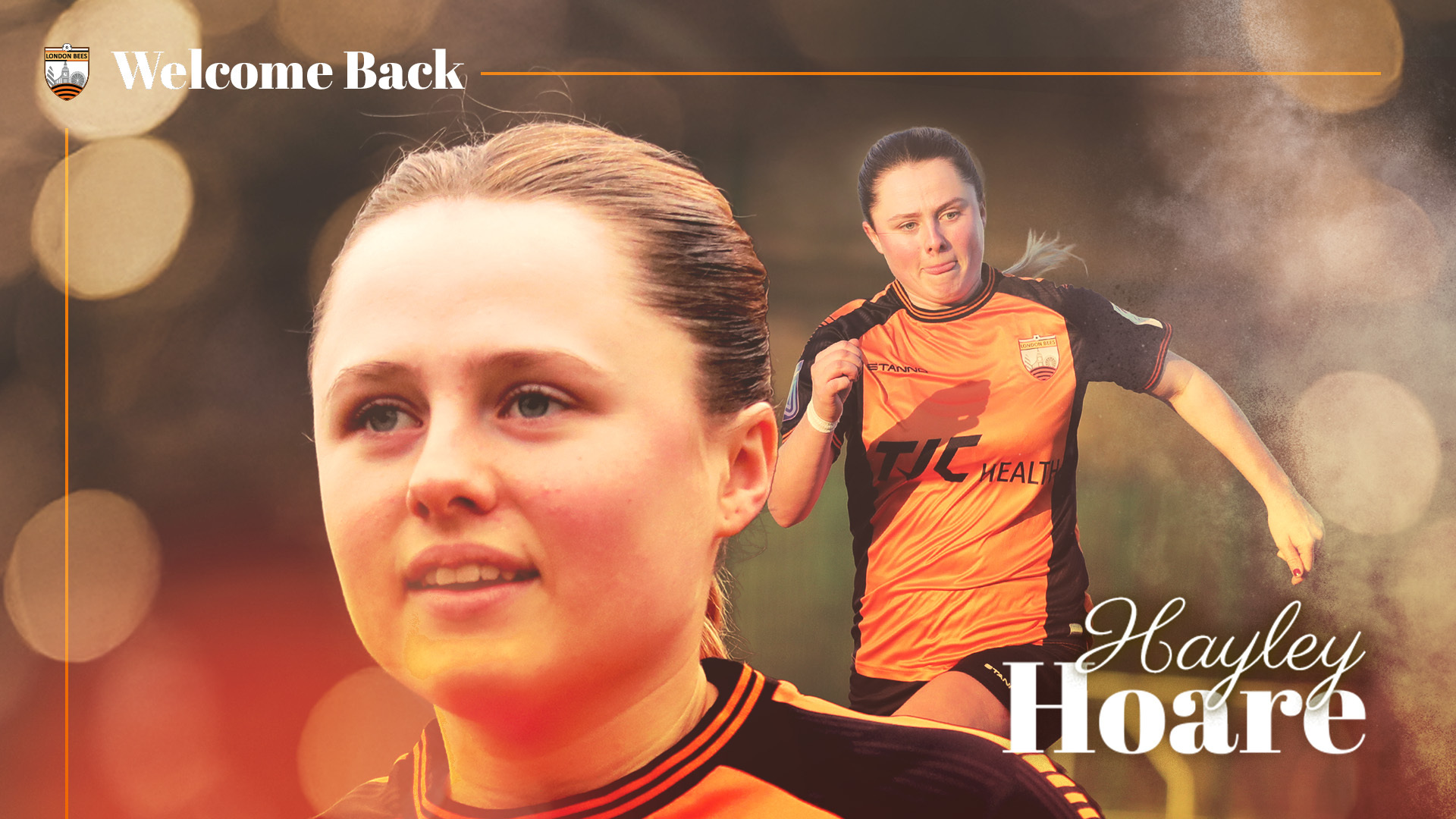 HAYLEY HOARE RETURNS TO THE BEES - London BEES